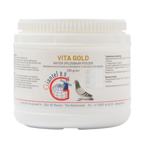 Pigeon Product UK - Giantel - Vita Gold 250gr - medication treatment ...